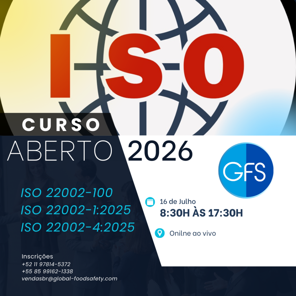 Programas Pré-requisitos ISO 22002-1:2025-Julho 2026 - Global Food ...